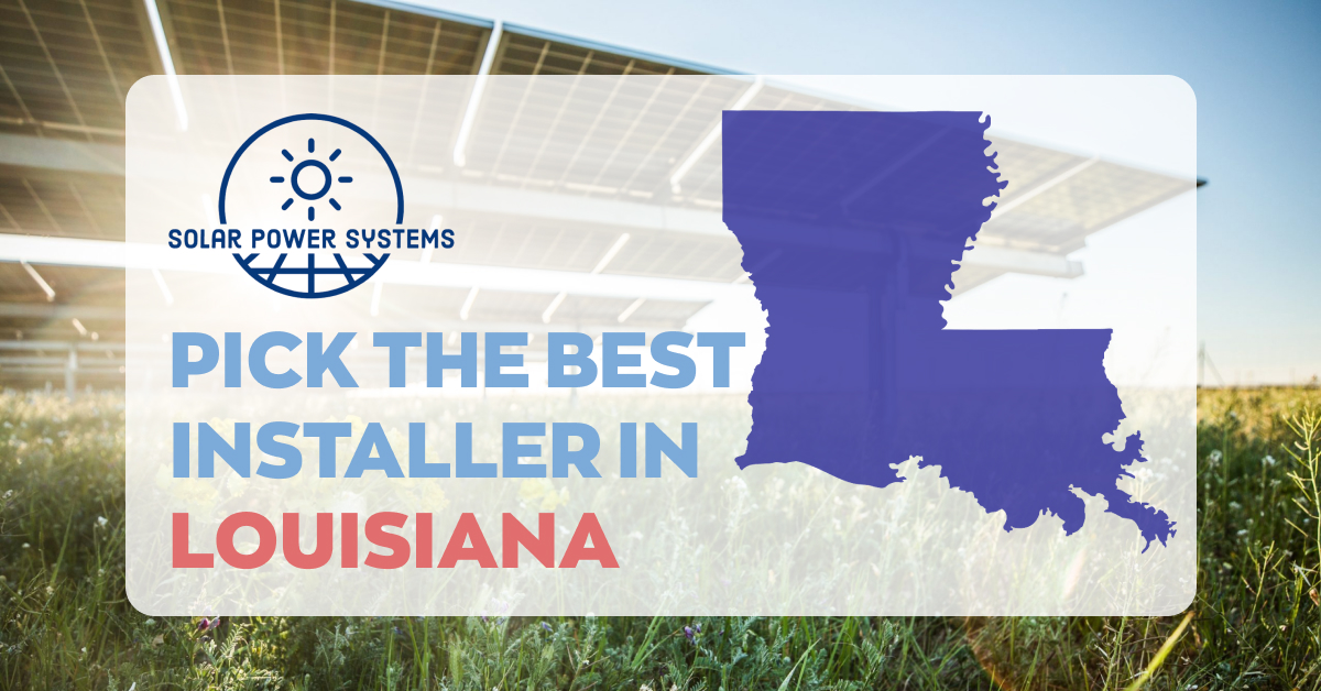 Best Solar Companies in Louisiana - residentsolarpower.com
