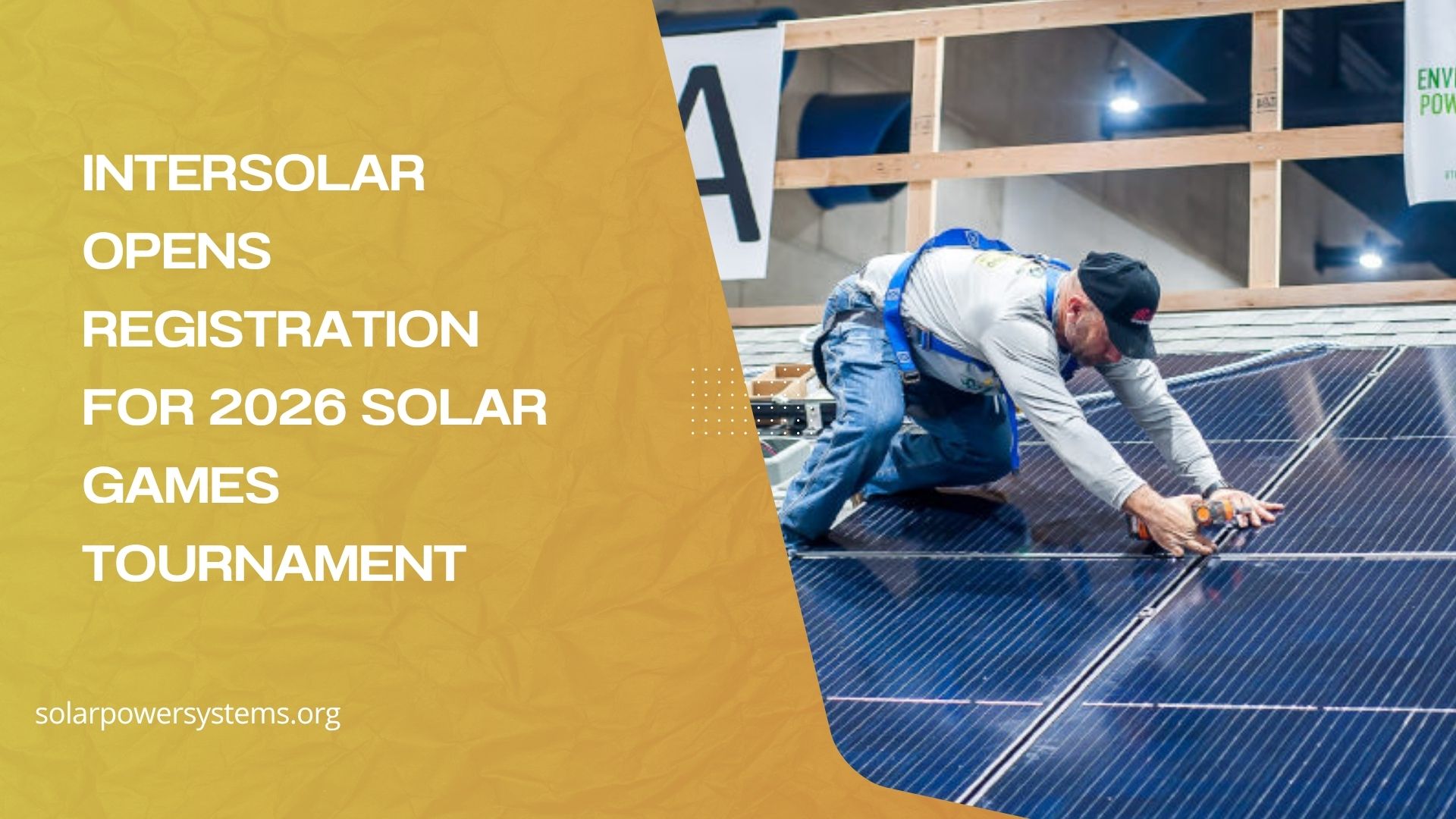 Intersolar Opens Registration for 2026 Solar Games Tournament ...