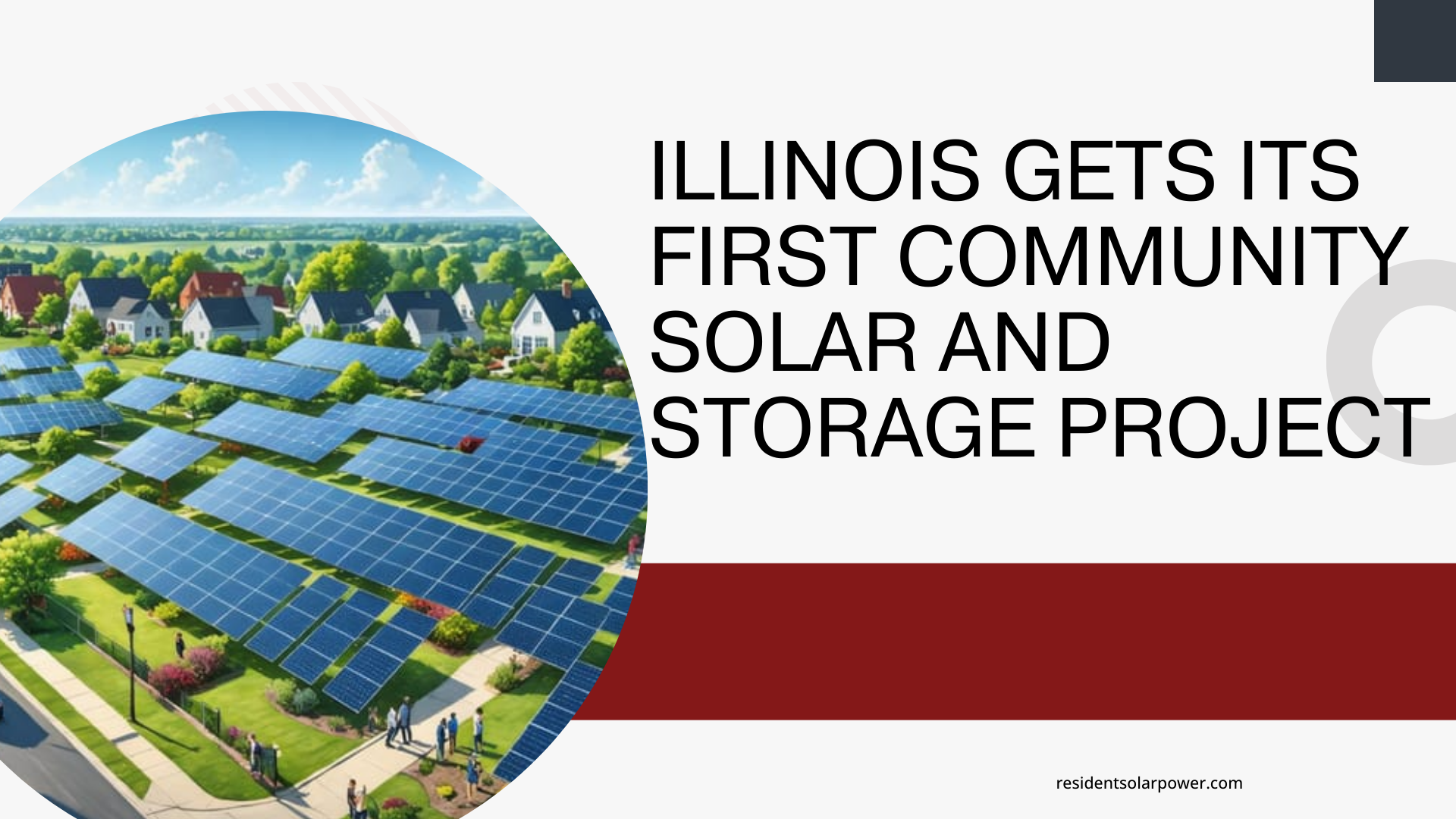 Illinois Launches First Community Solar + Storage - residentsolarpower.com